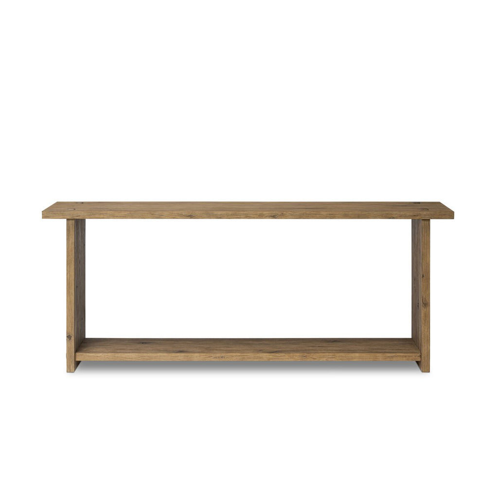 Zeno Console Table-Distressed Blonde – FOUND Arcadia