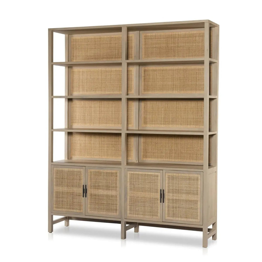 Caprice Wide Bookshelf – FOUND Arcadia