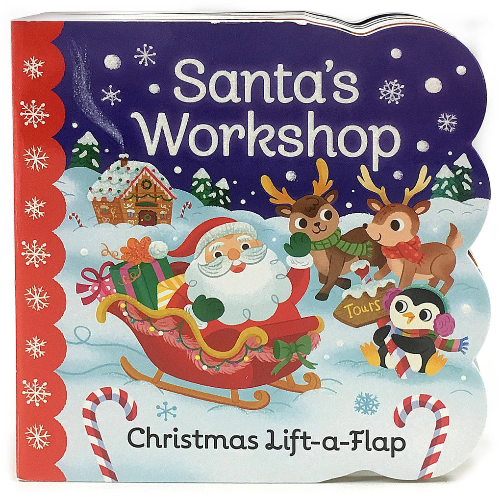 Santa's Workshop Christmas Lift-a-Flap Board Book – FOUND Arcadia