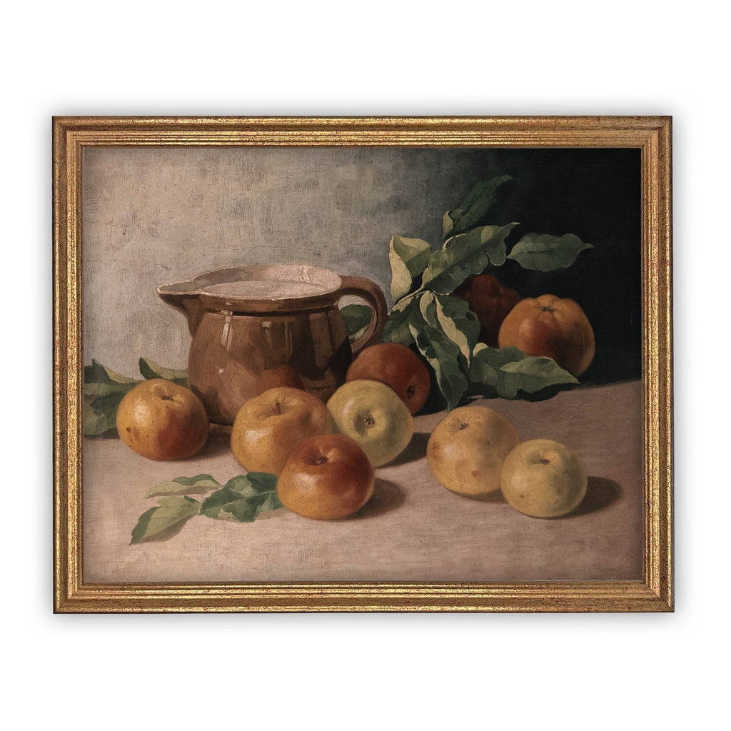 Still Life Apples Vintage Art – FOUND Arcadia