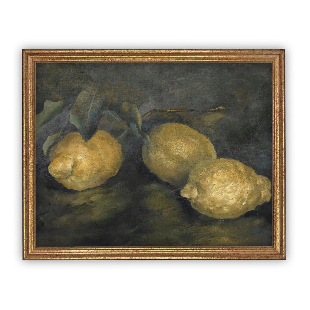 Still Life Lemons Vintage Art – FOUND Arcadia