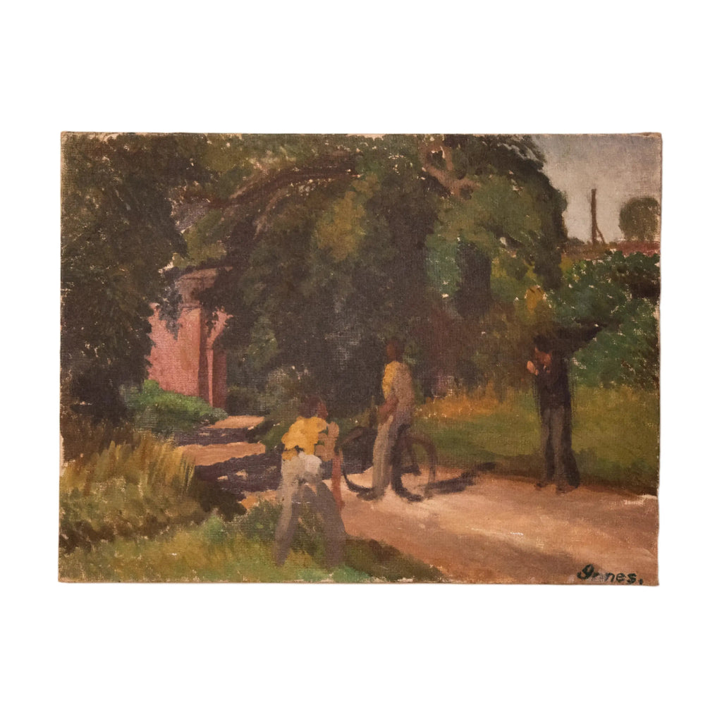 Early 1900s Cotswolds Countryside Oil Painting | James Dickson Innes ...