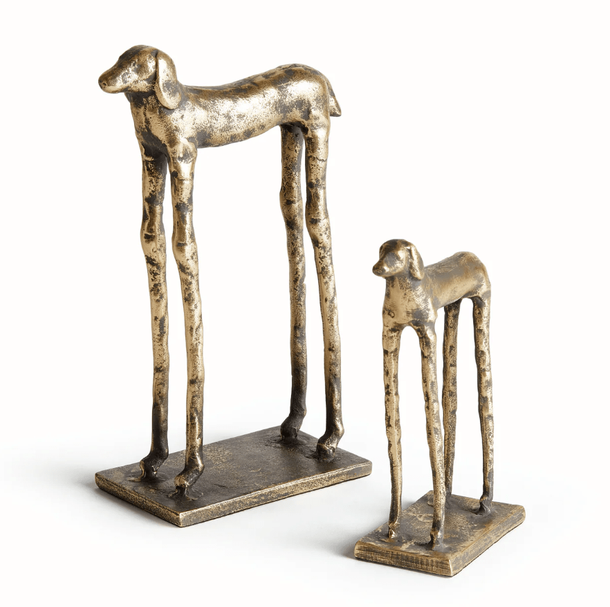 Hound Statue Gold – FOUND Arcadia