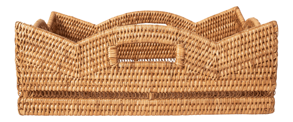 Scallop Rectangle Basket – FOUND Arcadia